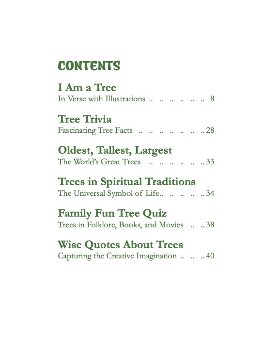 I am a Tree – Children’s Book – Julie Ronci Sipes